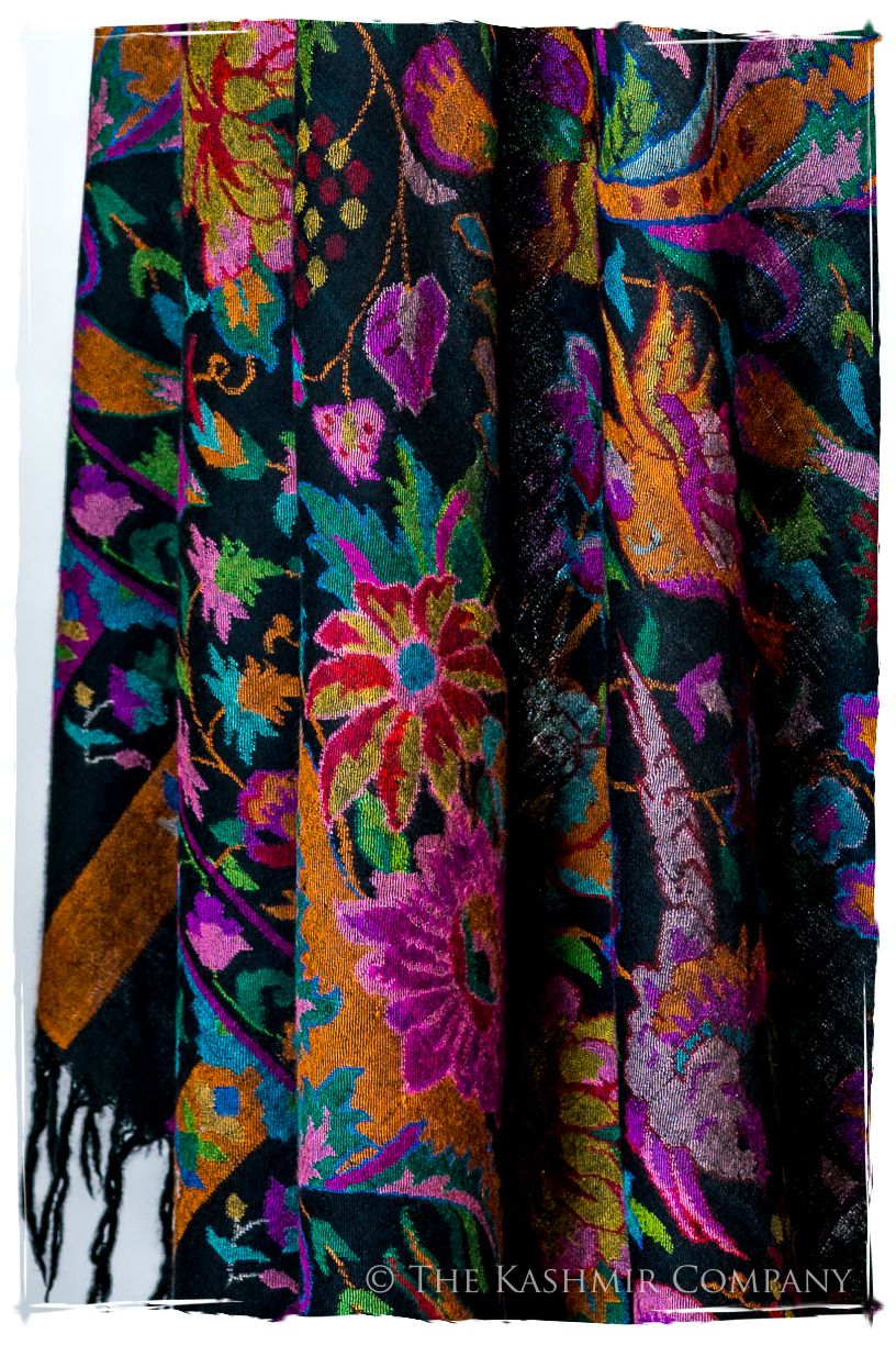 Oiséaux du Paradisé - Kani Grand Handloom Pashmina Shawl — Seasons by ...