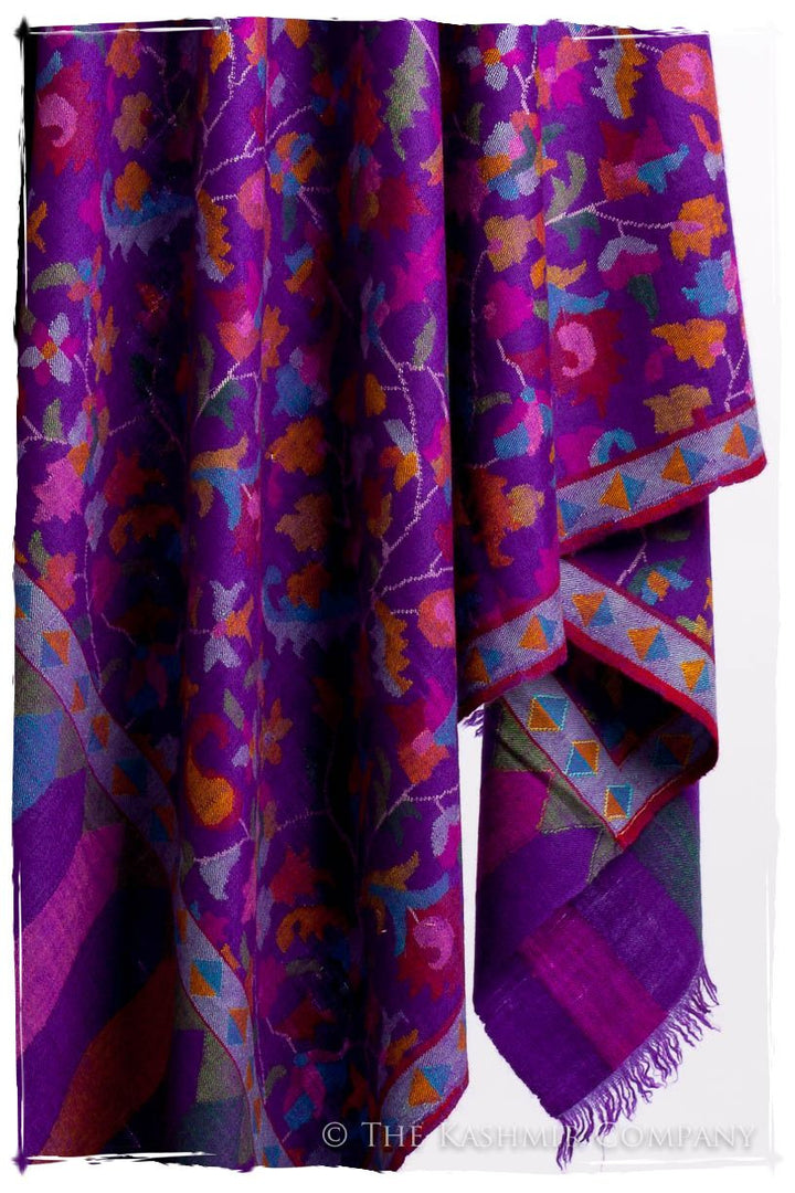 Stained Glass - Kani Grand Handloom Pashmina Shawl — Seasons by The ...